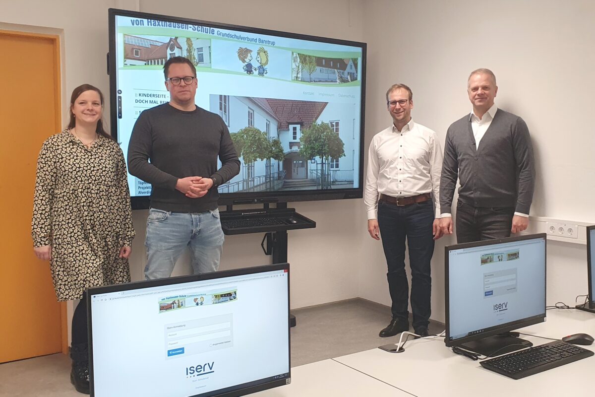 Modernste Technik für Barntrups Schüler - Nordlippischer Anzeiger